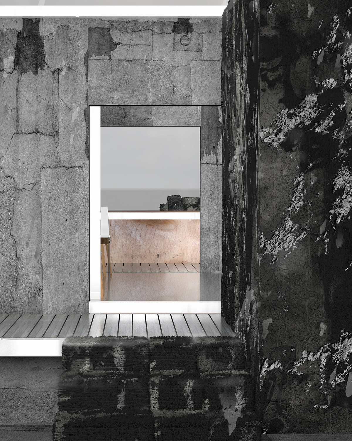 Leonie Bradbury - Texture wall