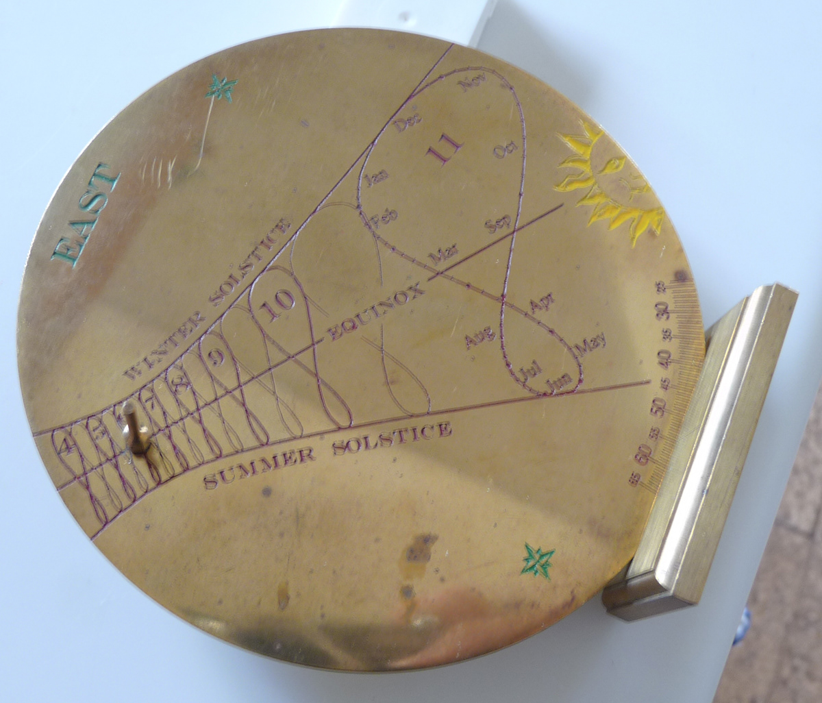 The Equation of Time - Curved Hour Lines Sundials
