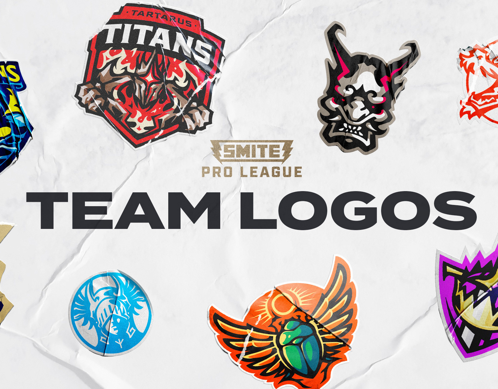 Dlanid designs - Smite Pro League Team Logos