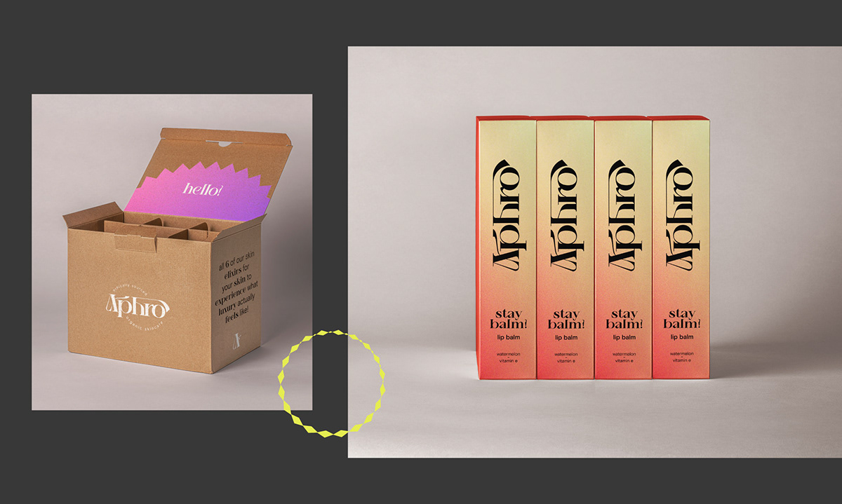 Maitreyee Kalaskar - Aphro | Brand identity & packaging
