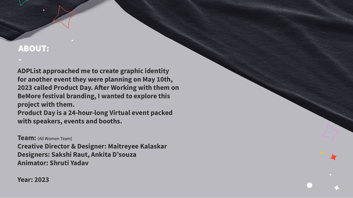 Maitreyee Kalaskar - ADPList Product Day | Visual Identity