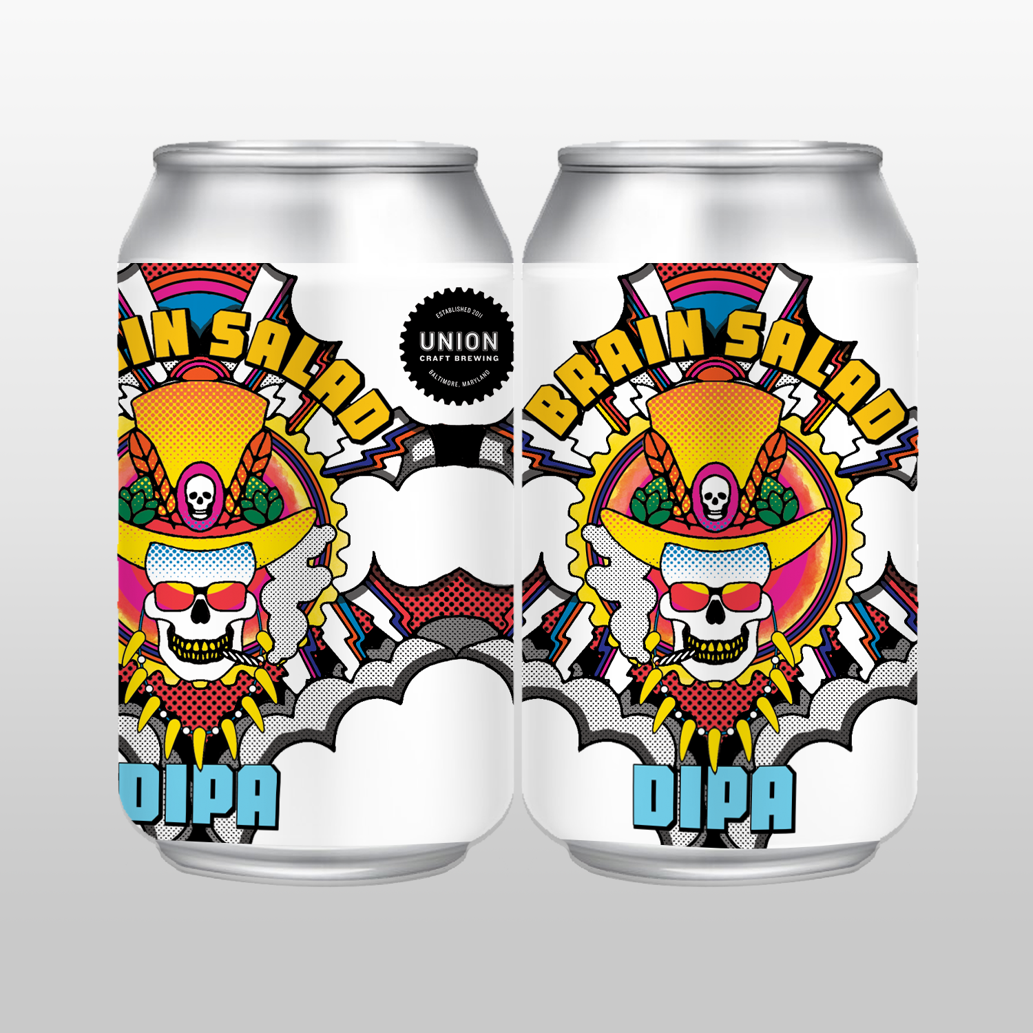 Nate Gonzalez - Art & Design Portfolio - Union Craft Brewing - Brain ...