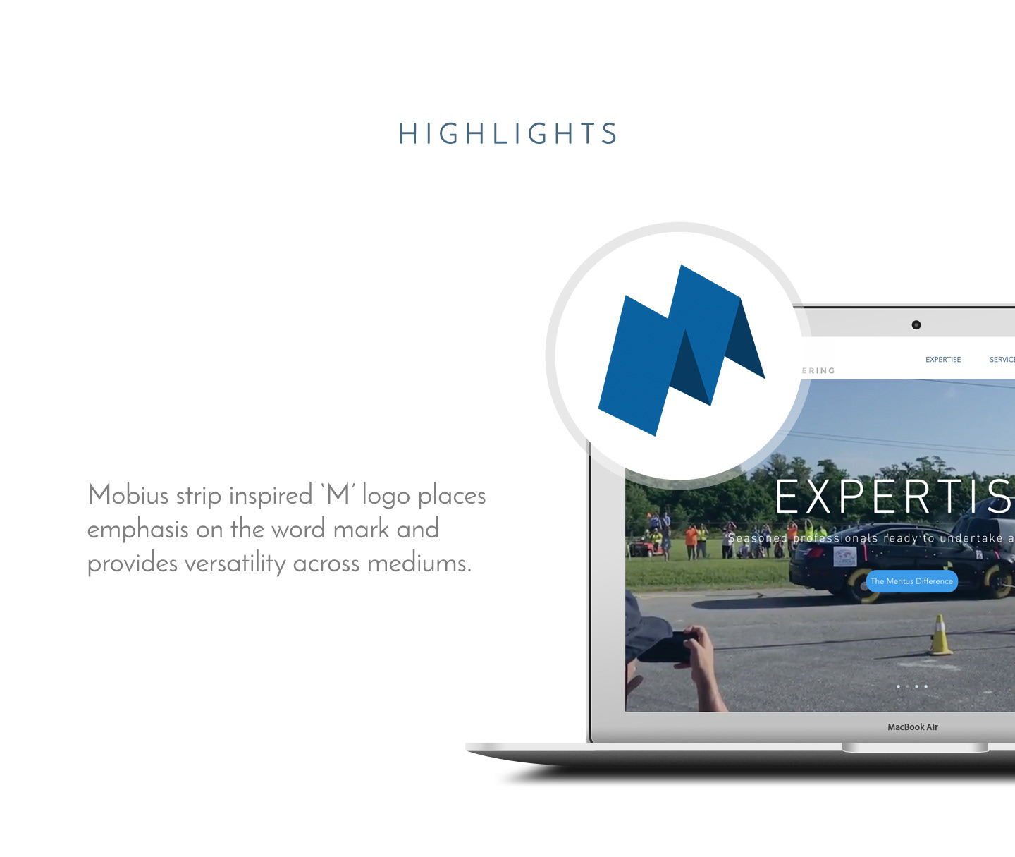 JGEM Design - Meritus Forensic Corporate Branding