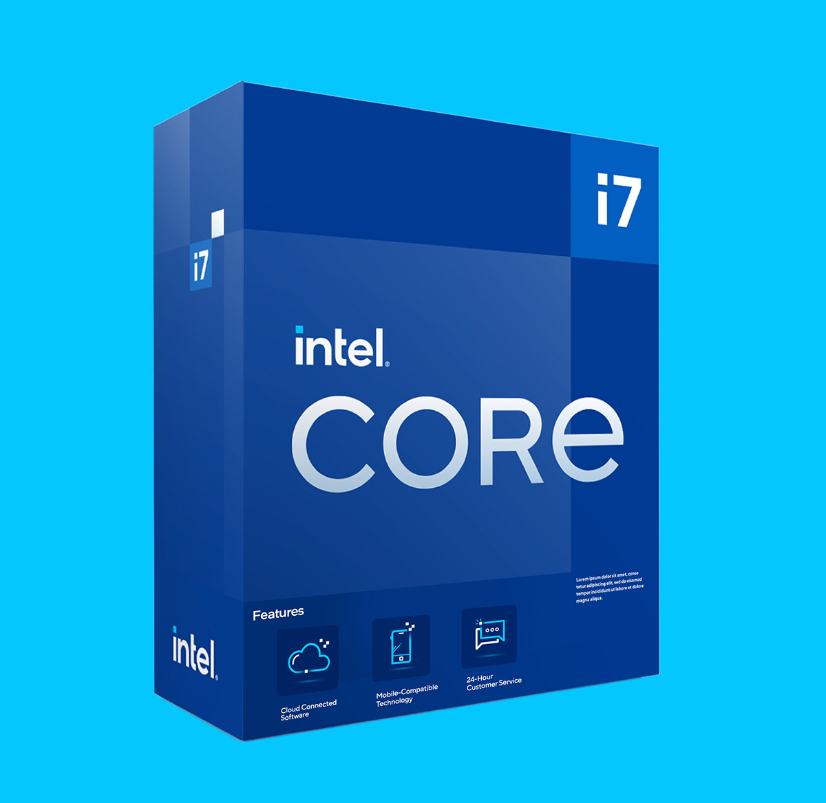 Andrew Mirakian Branding and Design - Intel Rebrand