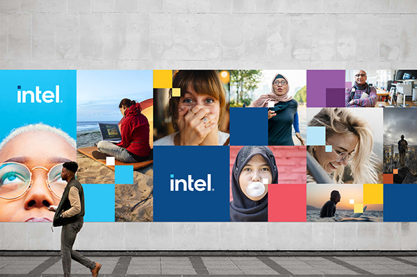 Andrew Mirakian Branding and Design - Intel Rebrand