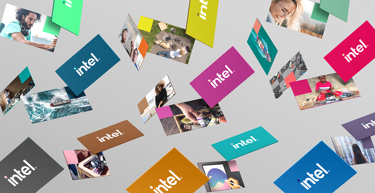 Andrew Mirakian Branding and Design - Intel Rebrand
