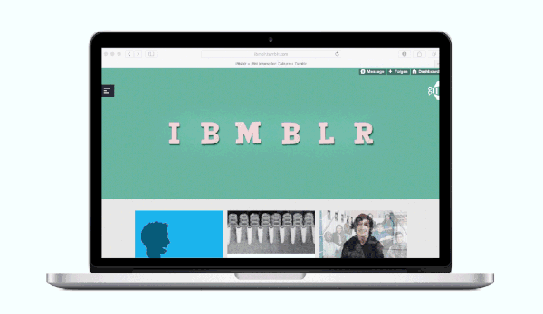 Ollanski - IBMBLR - Animated IBM tumblr Headers
