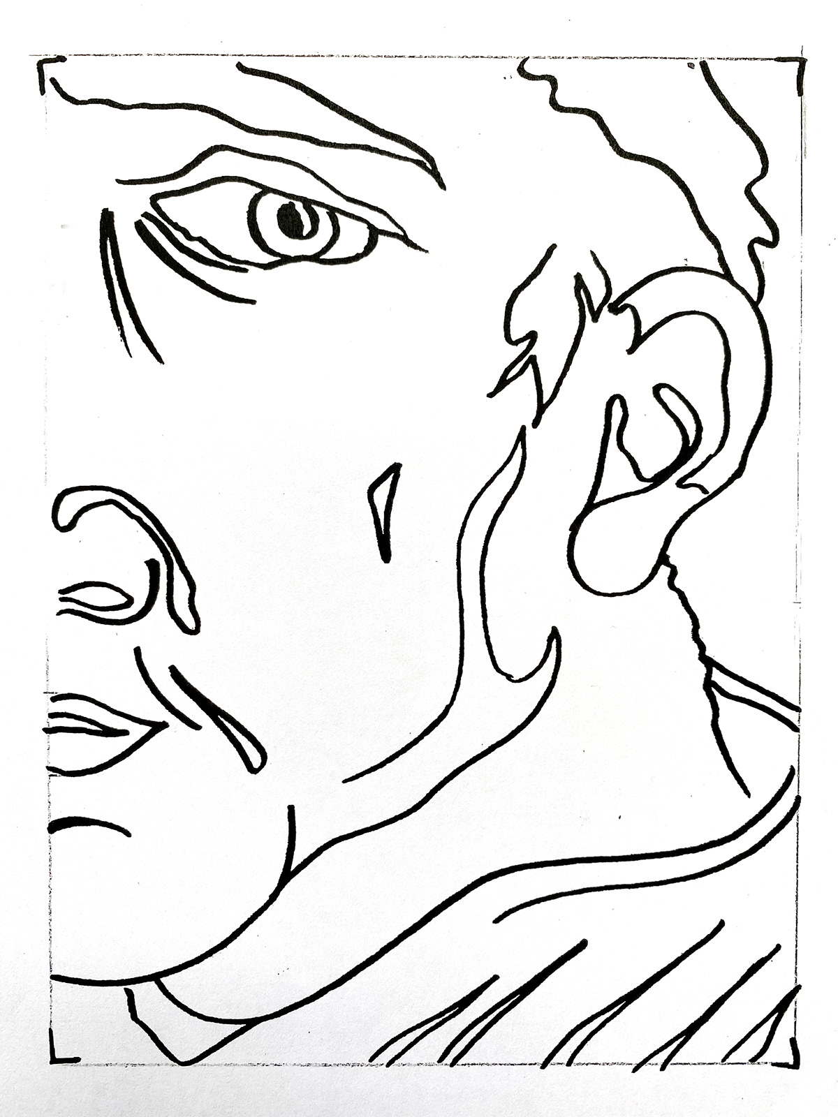 Kingsley Art - Van Gogh Mark-Making Drawing
