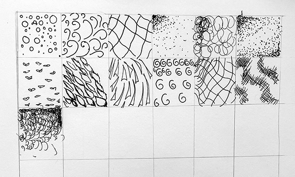 Kingsley Art - Mark-Making Exercise