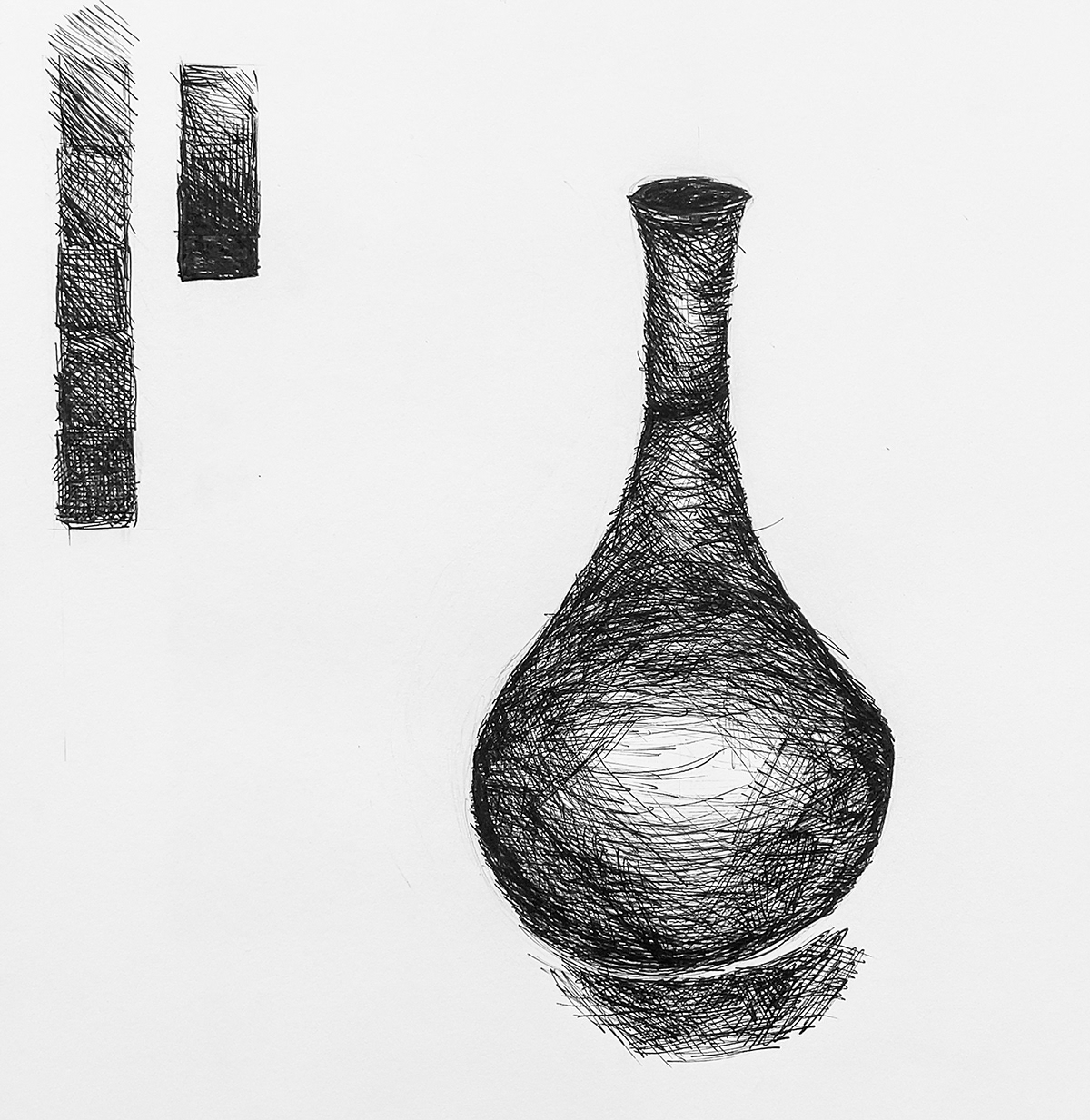 Kingsley Art - Cross-Hatching Exercise