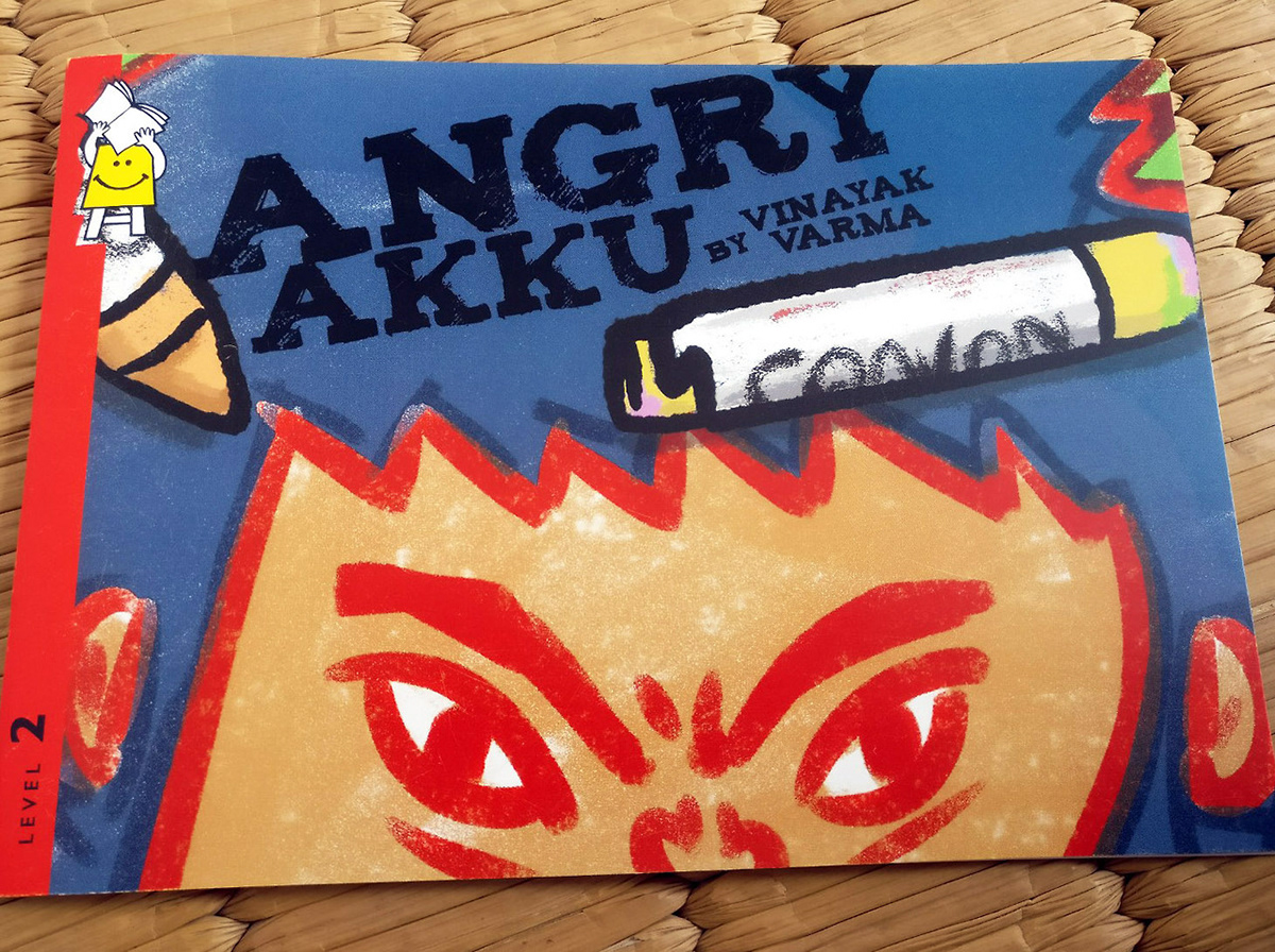 Vinayak Varma - Angry Akku : Illustration