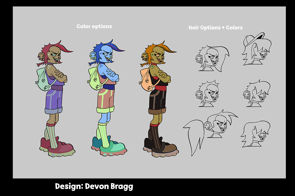 Devon Bragg - Personal Character Visdev
