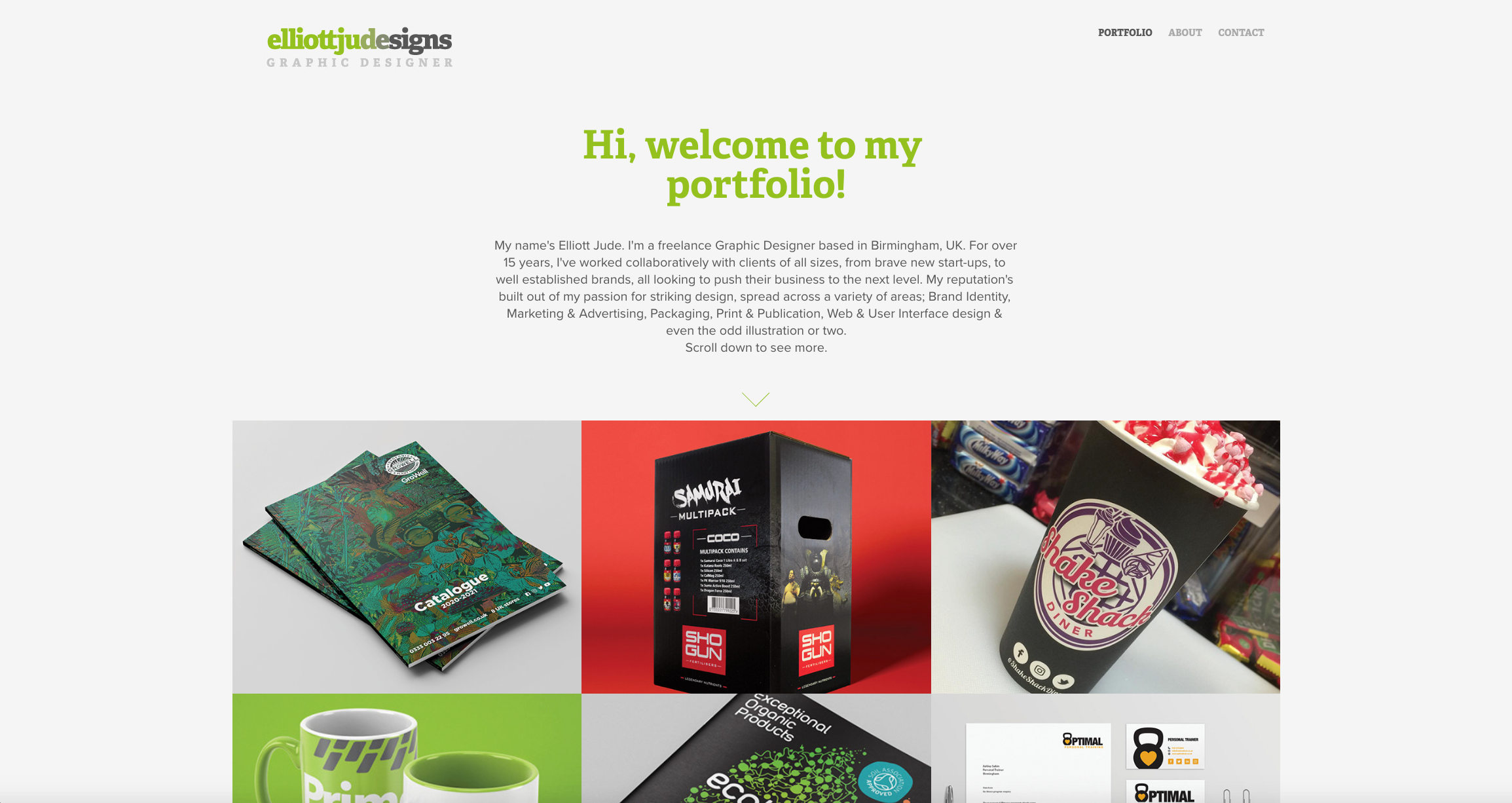 Elliott Jude Designs - Freelance Graphic Designer - UK