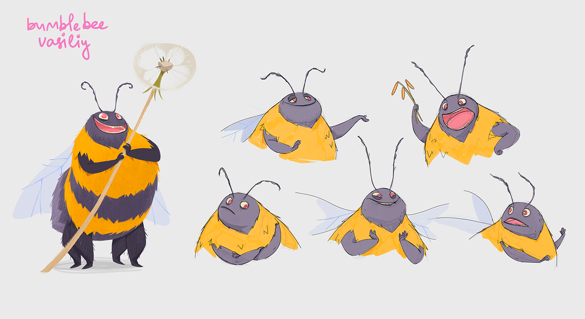 Lera Loog - character design