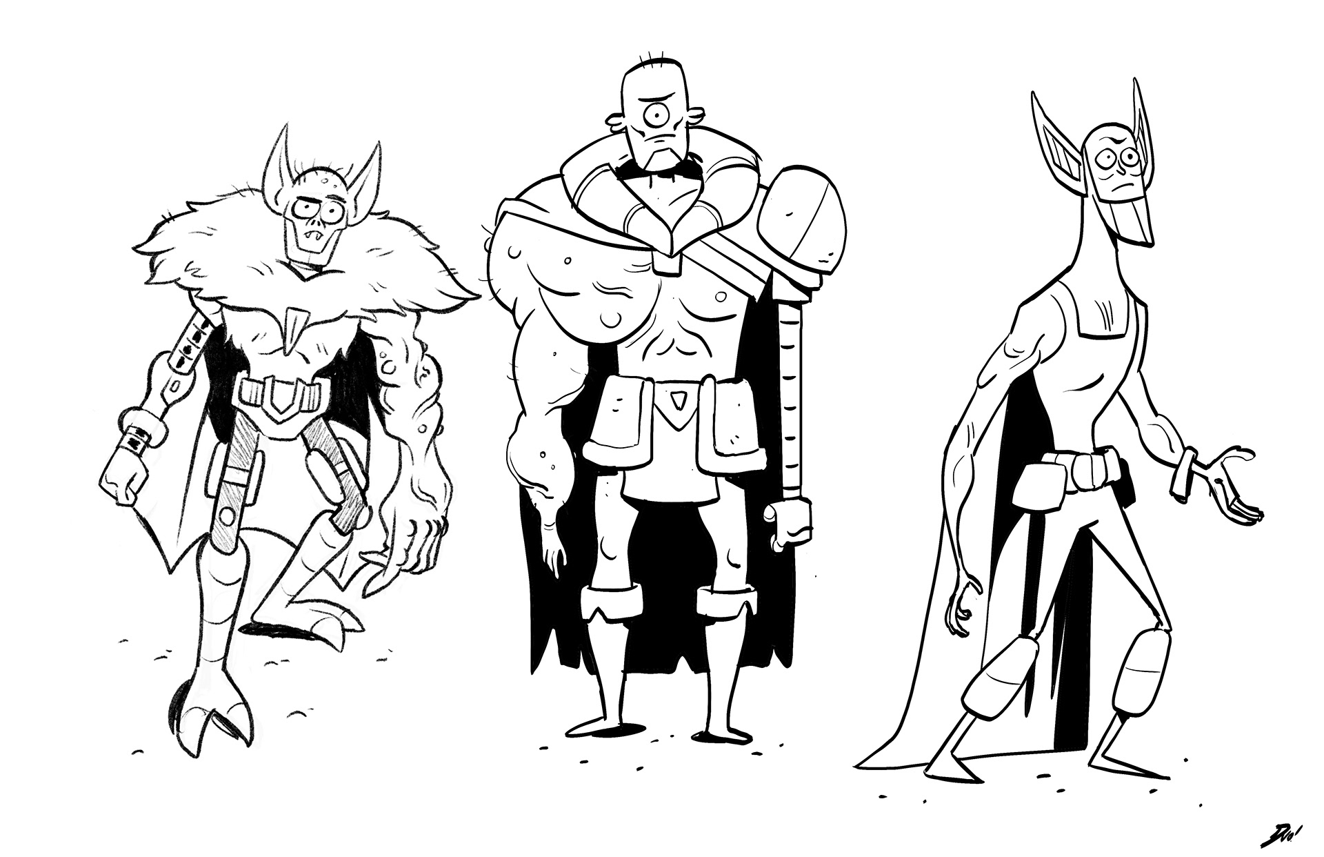 Dvoart Character Design