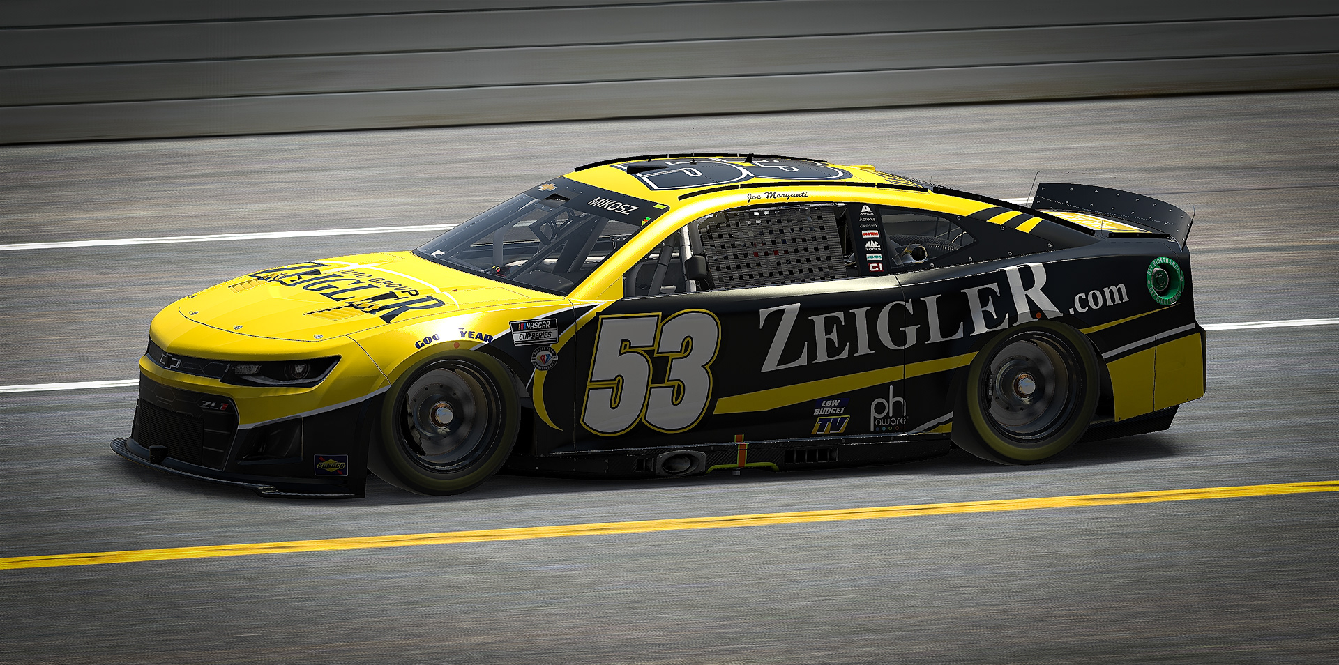 BIG EVIL Designs - By Chad Mikosz - iRacing Paint Schemes