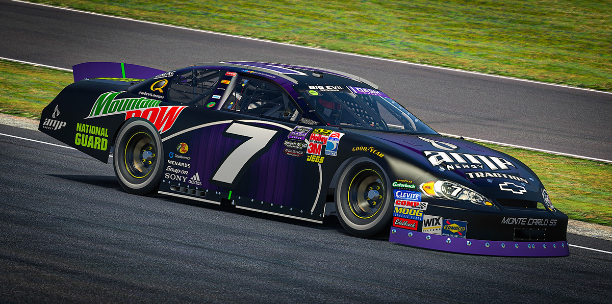 BIG EVIL Designs - By Chad Mikosz - iRacing Paint Schemes