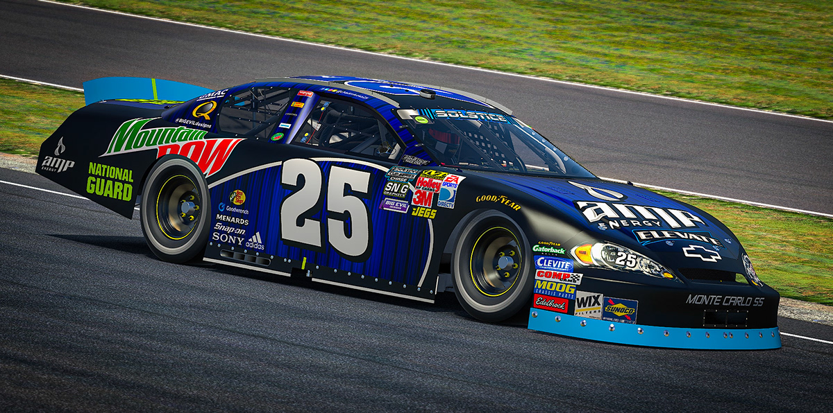 BIG EVIL Designs - By Chad Mikosz - iRacing Paint Schemes