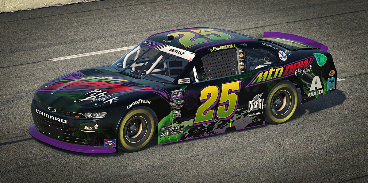 BIG EVIL Designs - By Chad Mikosz - iRacing Paint Schemes