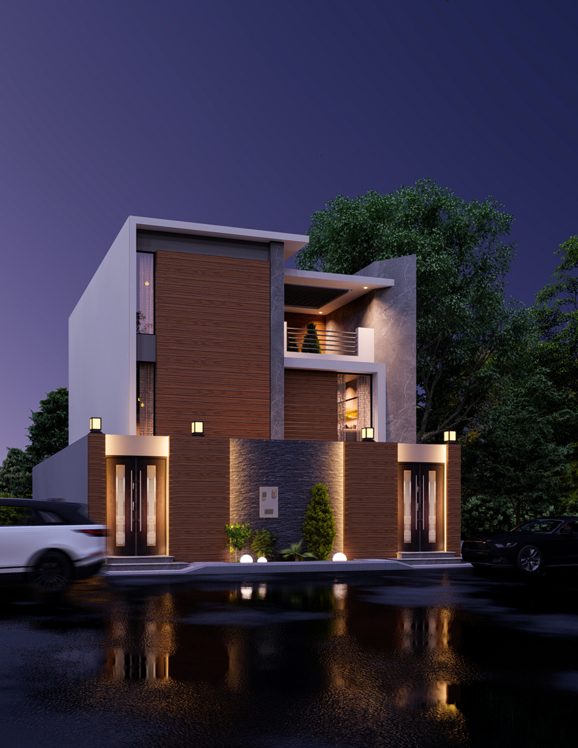 EHAB MAHMOUD STUDIO - MODERN VILLA