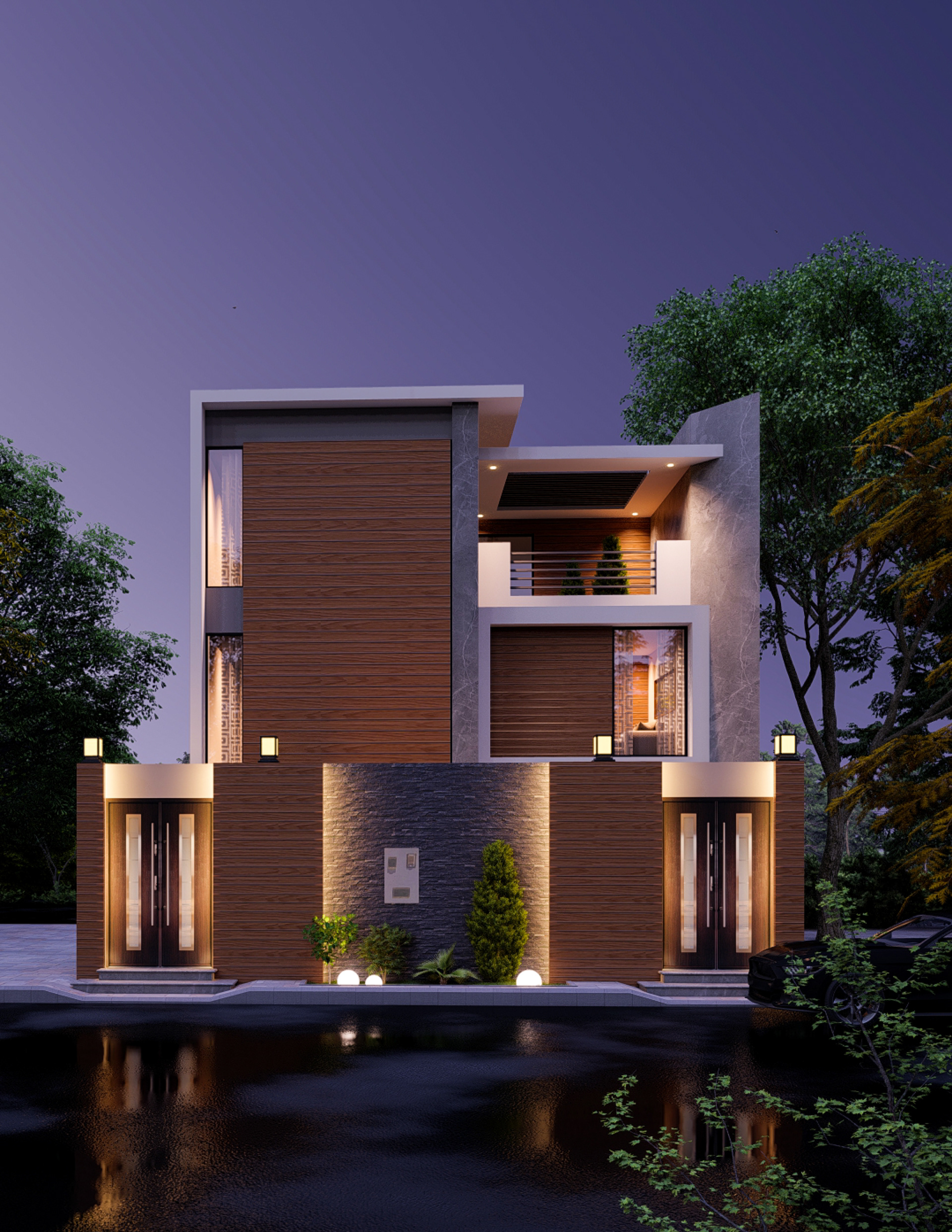 EHAB MAHMOUD STUDIO - MODERN VILLA