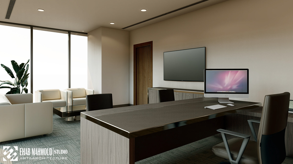 EHAB MAHMOUD STUDIO - Interior Design for Office Space