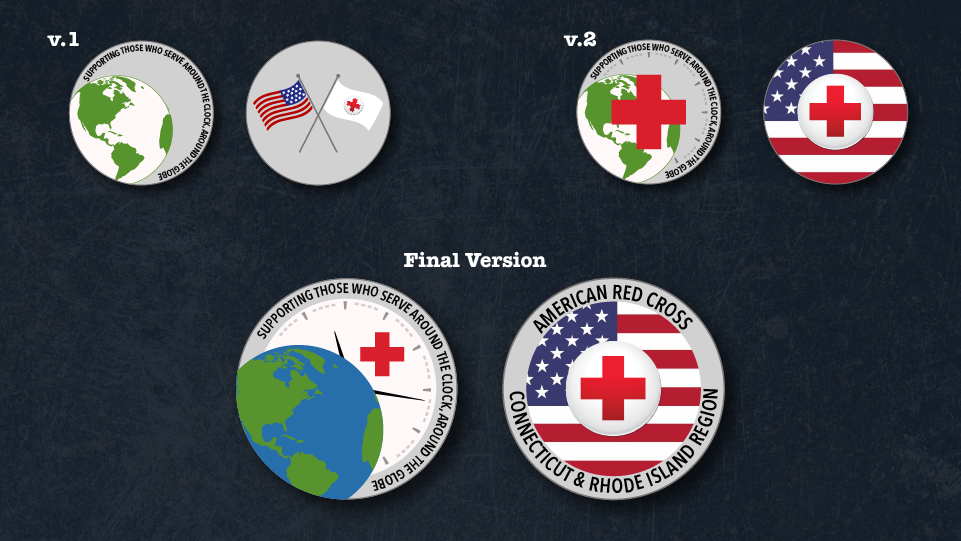 Brittany Janea Portfolio - American Red Cross - Challenge Coins