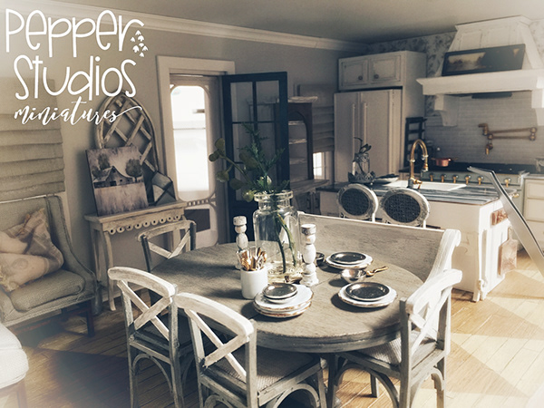 Pepper Studios Miniatures - Kitchen/Dining
