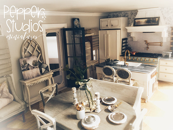Pepper Studios Miniatures - Kitchen/Dining