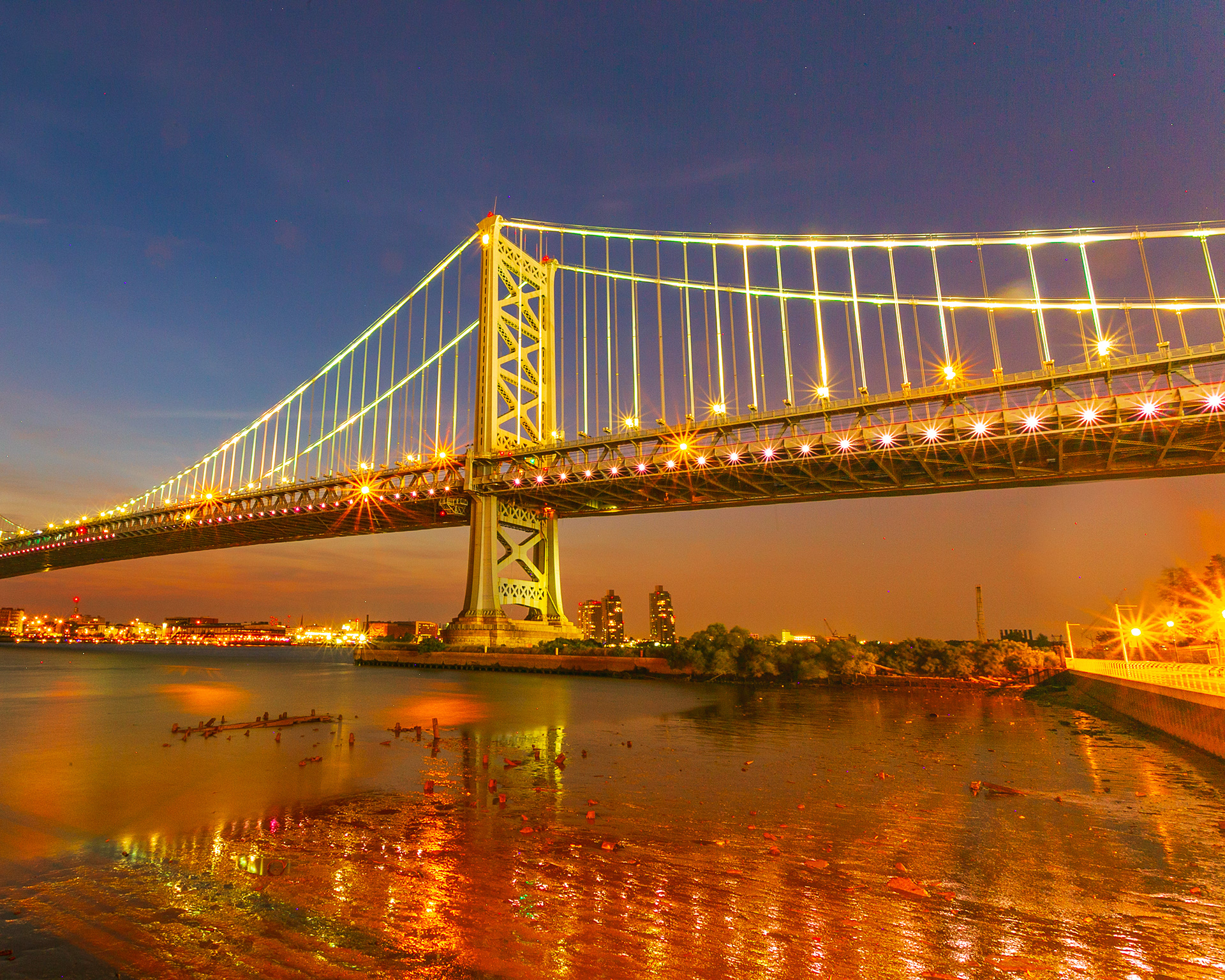 Billy Zapp Photography - Benjamin Franklin Bridge
