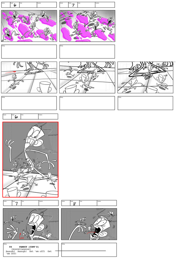 Katie Rice - Storyboard