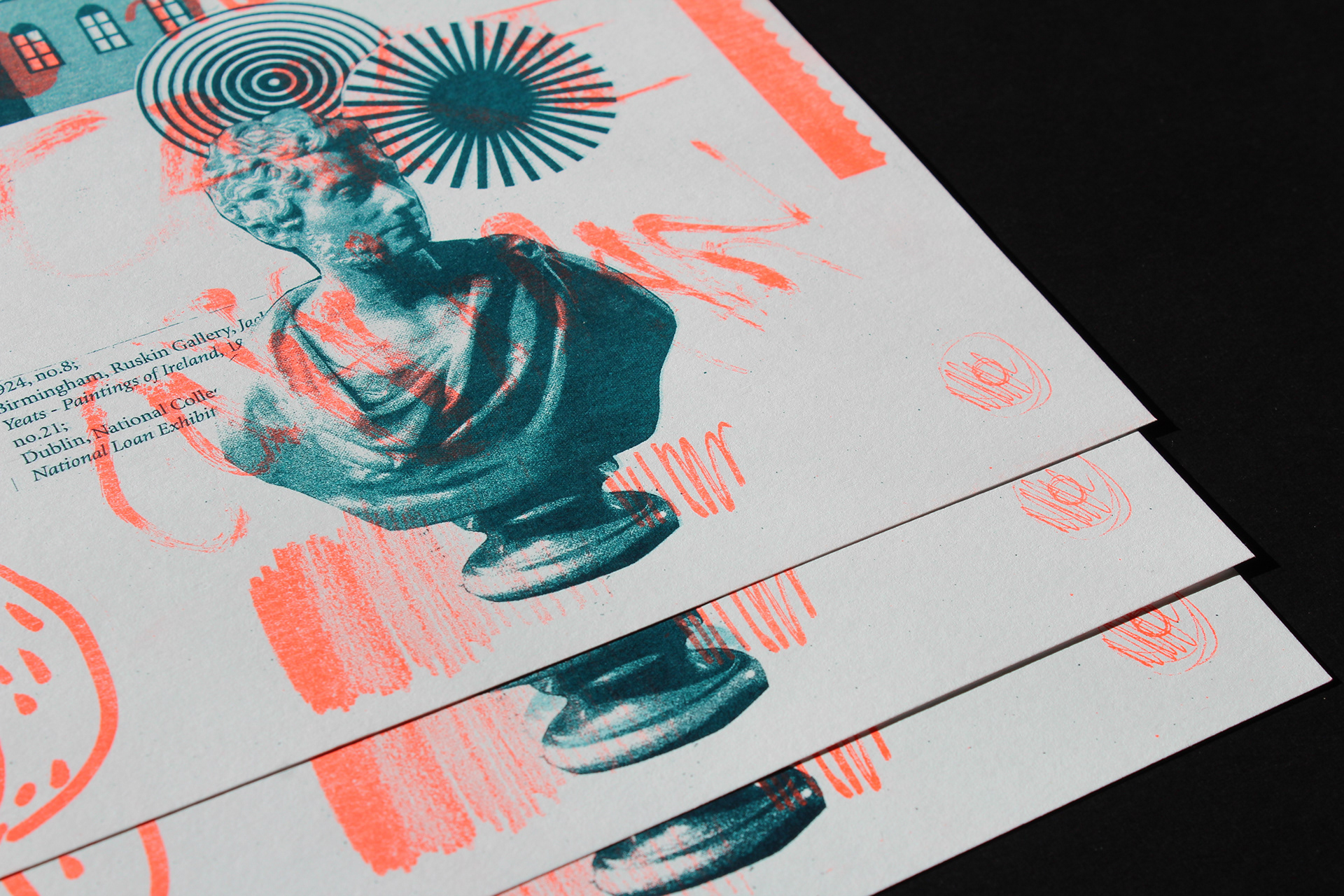 Rhianne Connelly — Graphic Designer & Printmaker - Collage Riso Repeat