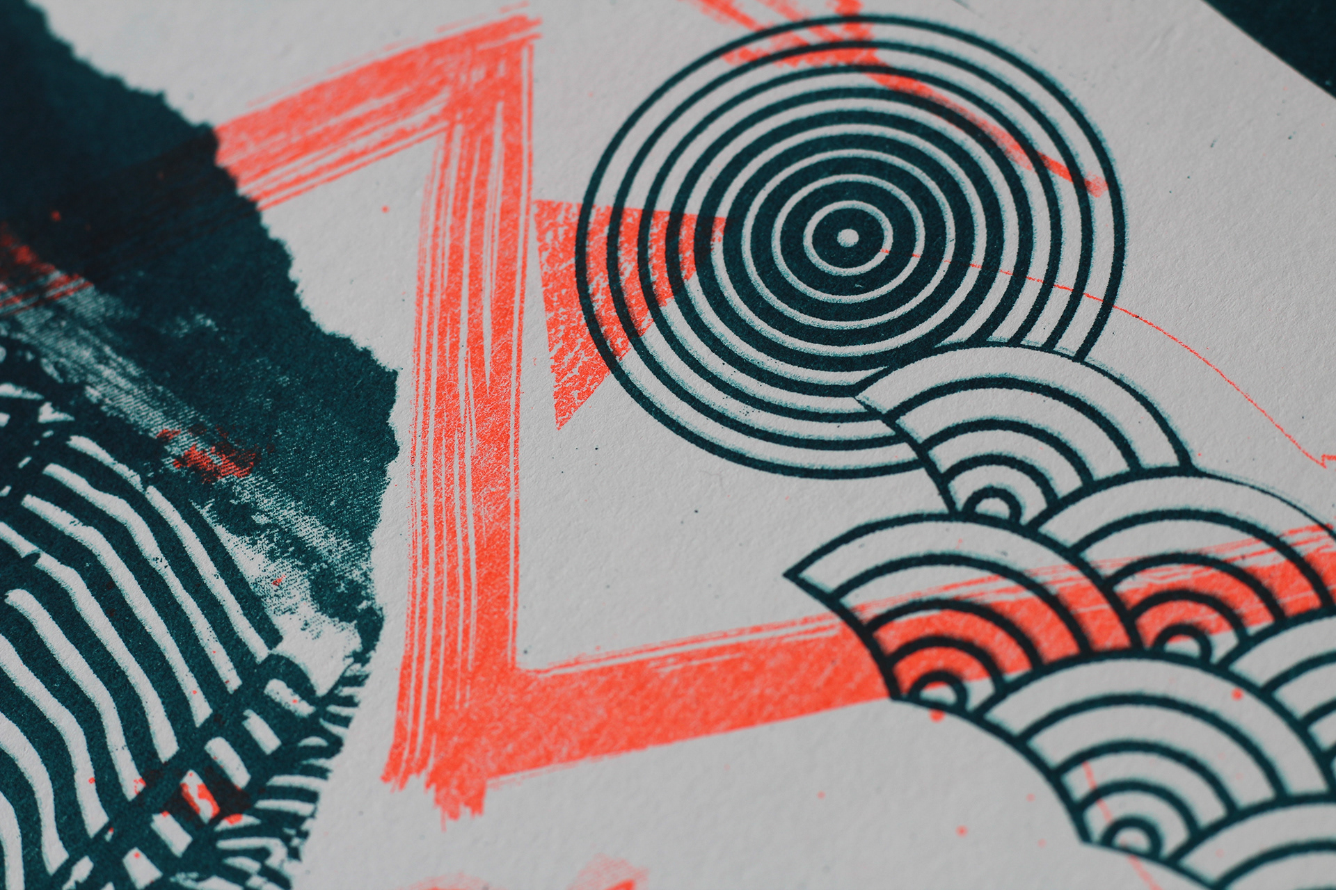 Rhianne Connelly — Graphic Designer & Printmaker - Collage Riso Repeat