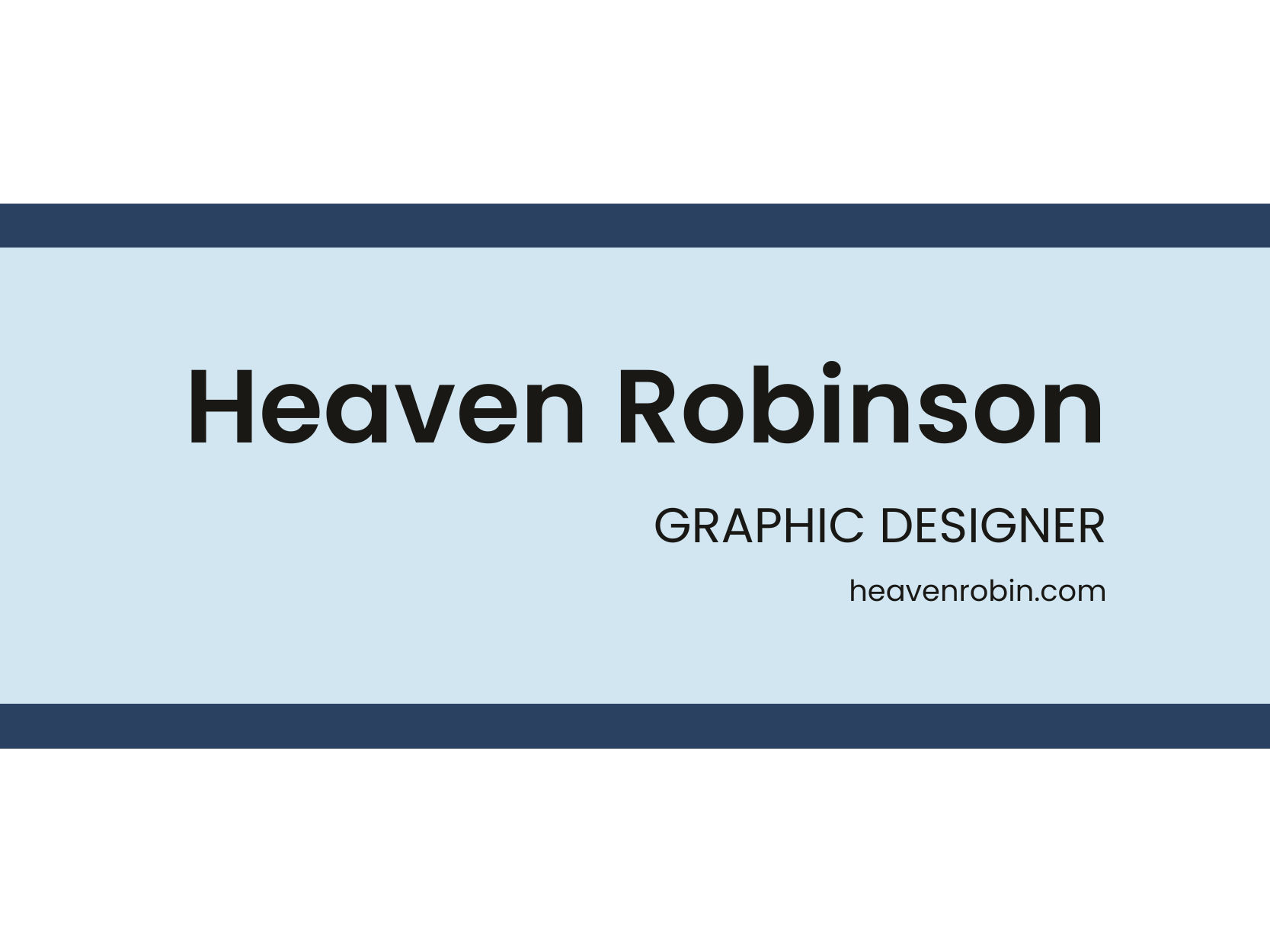 Heaven Robinson - Women in Media
