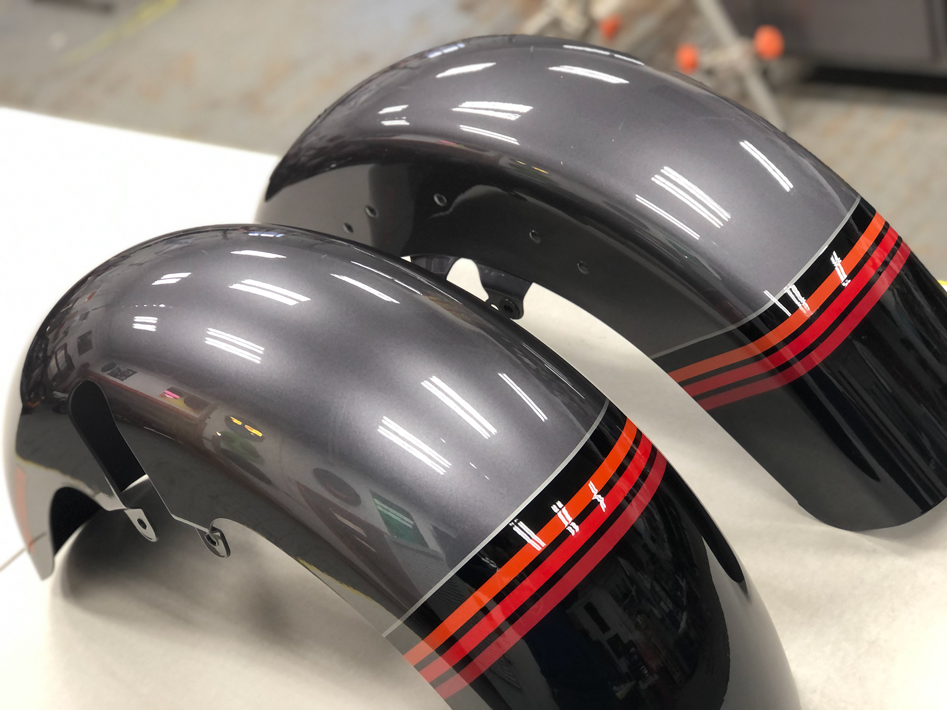 Explicit Airbrush - Custom HD Fender - CVO Color Match