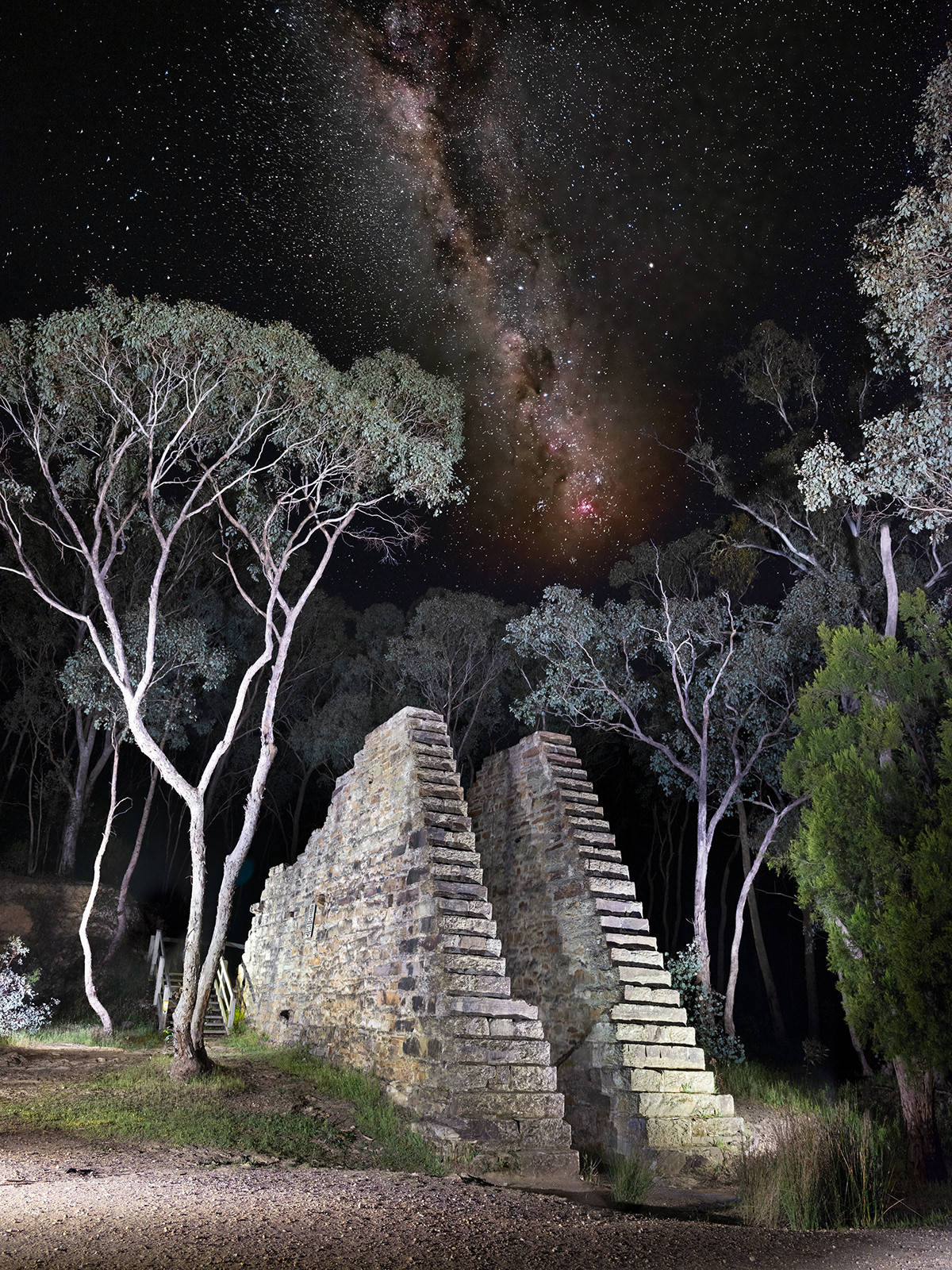 Robert Norman - Garfield Waterwheel Ruins - Central Victoria