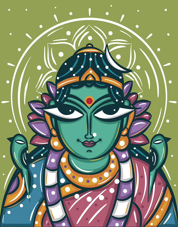 SCD Balaji - Matangi Collection 01 | Neo Bengal Folk Art