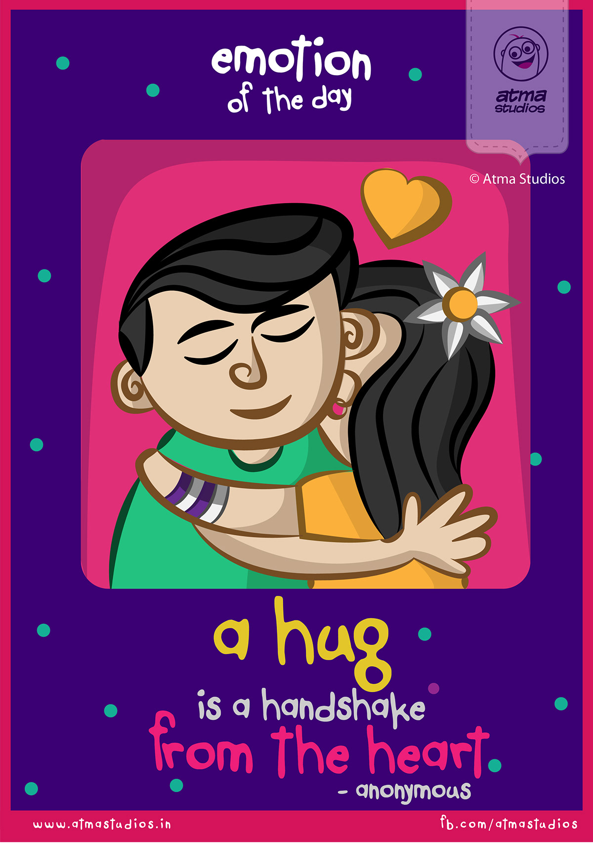 SCD Balaji - Emotions of the Day - Social Media Post Illustrations
