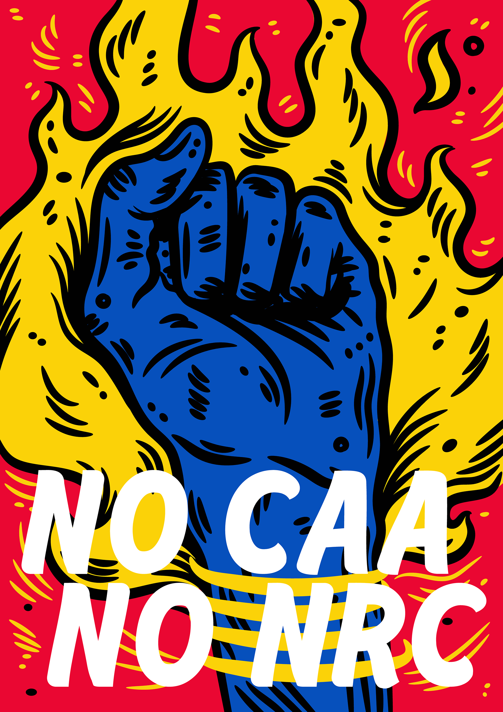 Osheen Siva - Anti-CAA Protest Poster