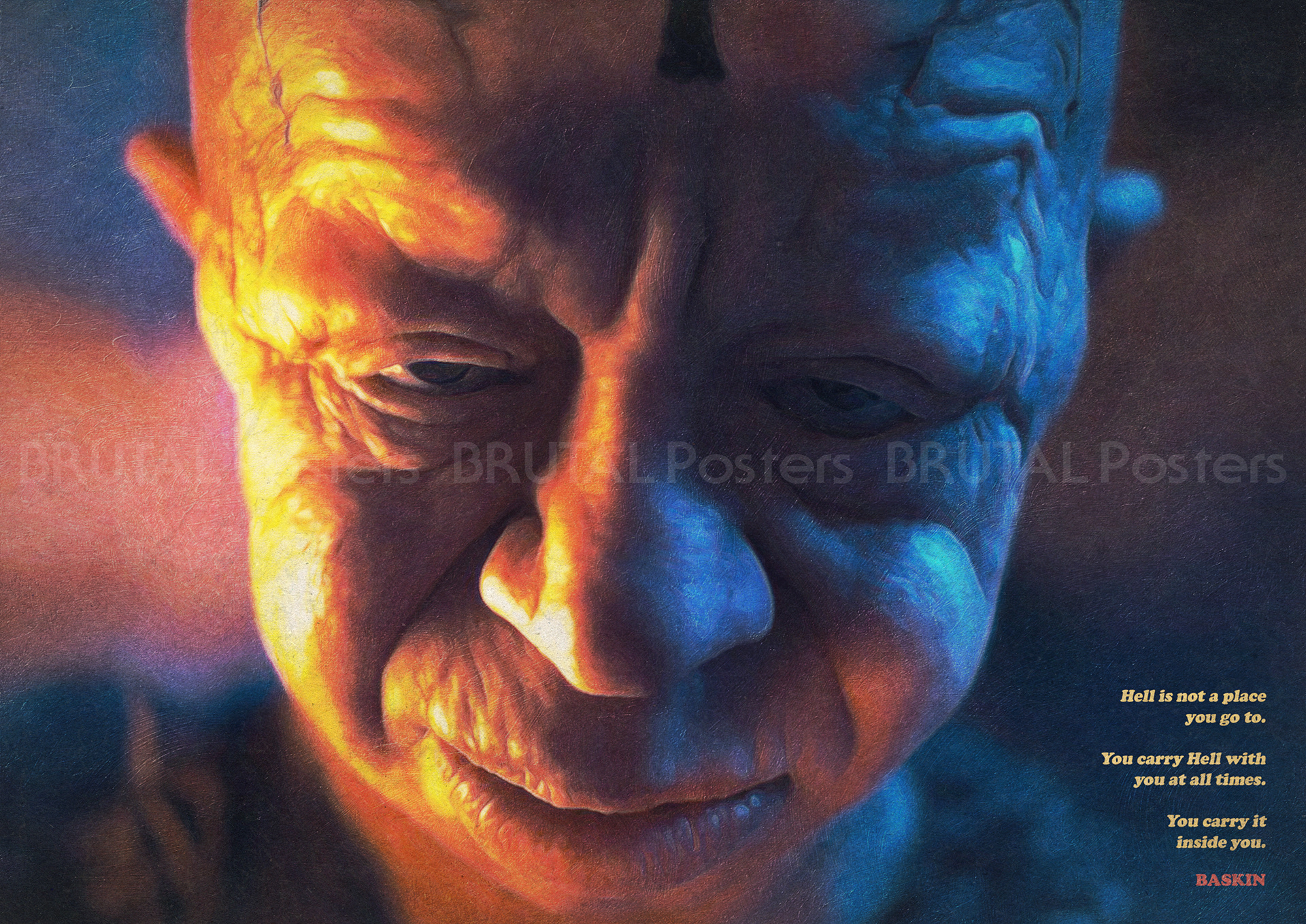 BRUTAL Posters - Baskin