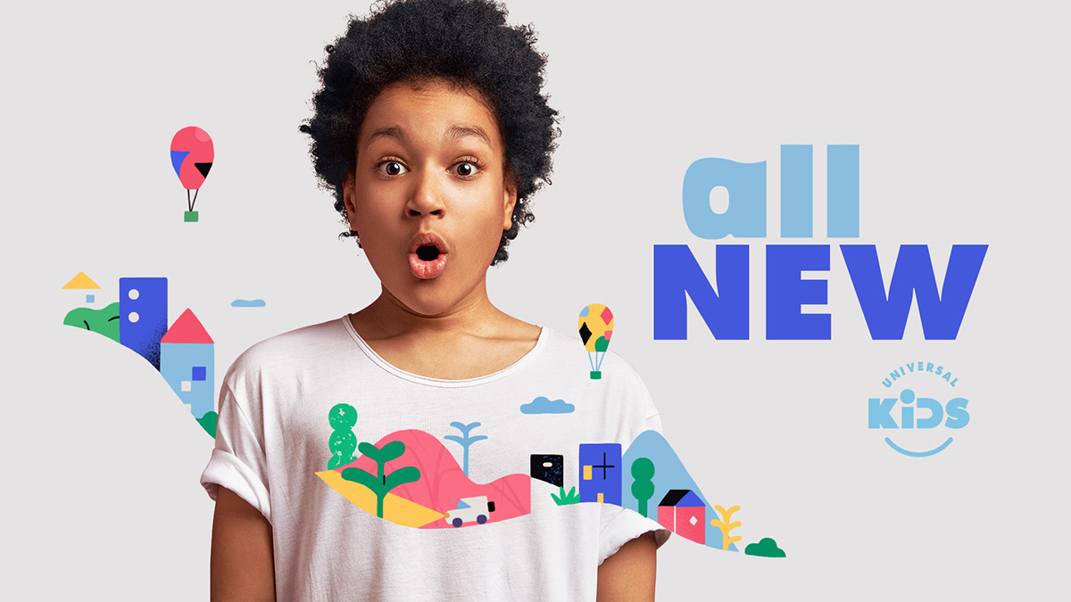 Raul Burgos - UNIVERSAL KIDS - REBRAND