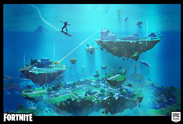 Kenny Callicutt - Fortnite Environment