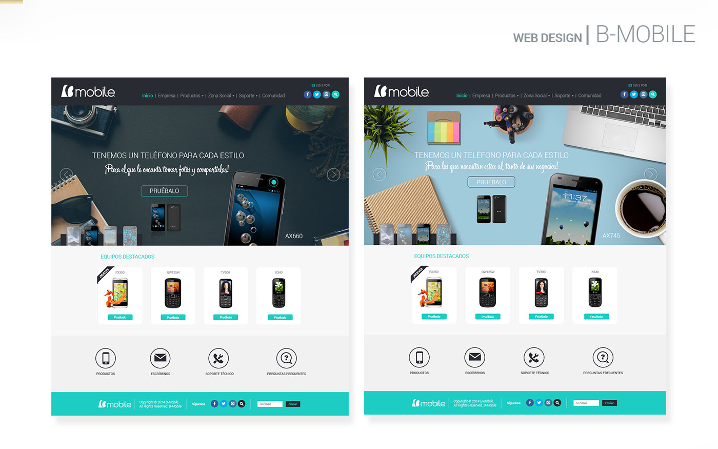 Elaine Alvarez - Responsive Web Design - BMobile