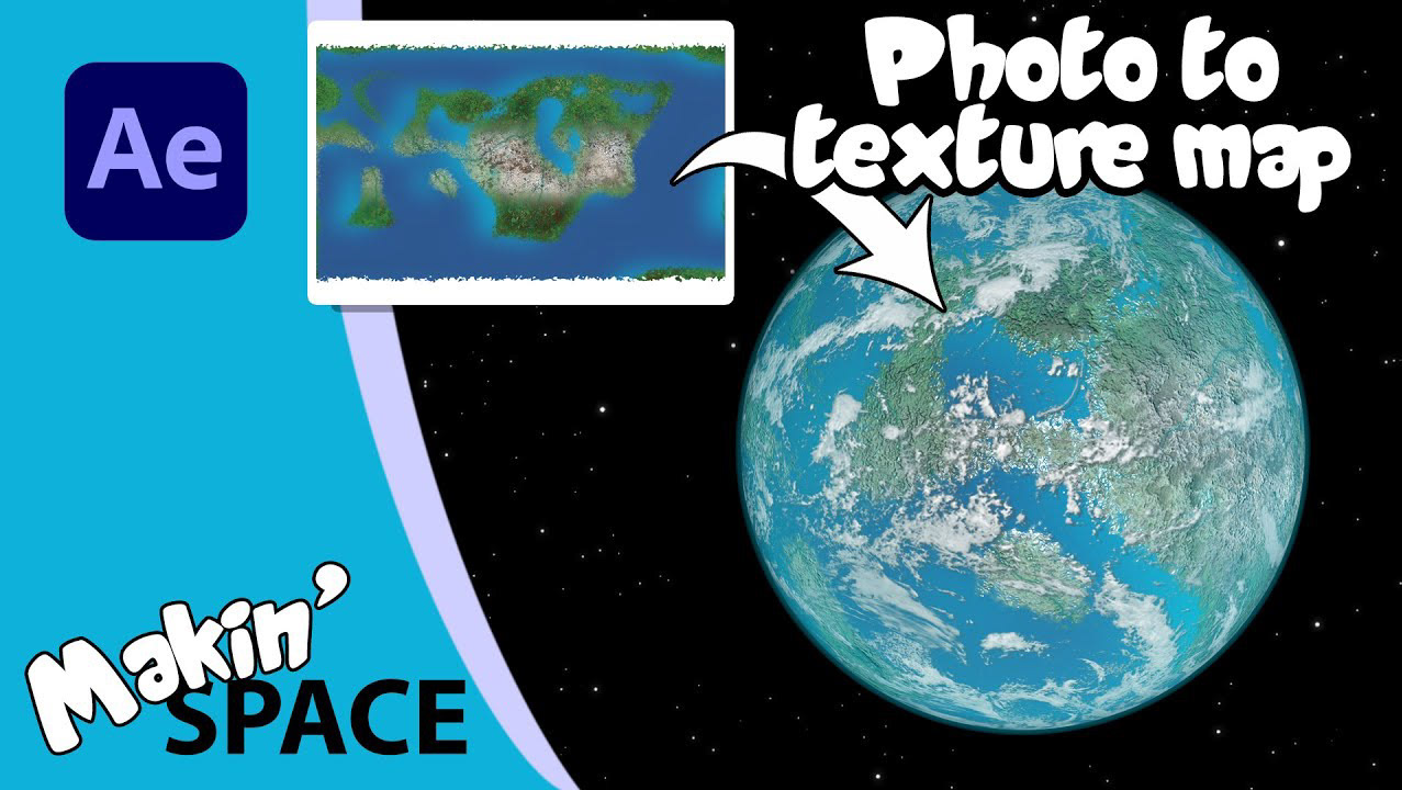 Adobe After Effects Tutorials by ShveringCactus - Create planet Saturn ...