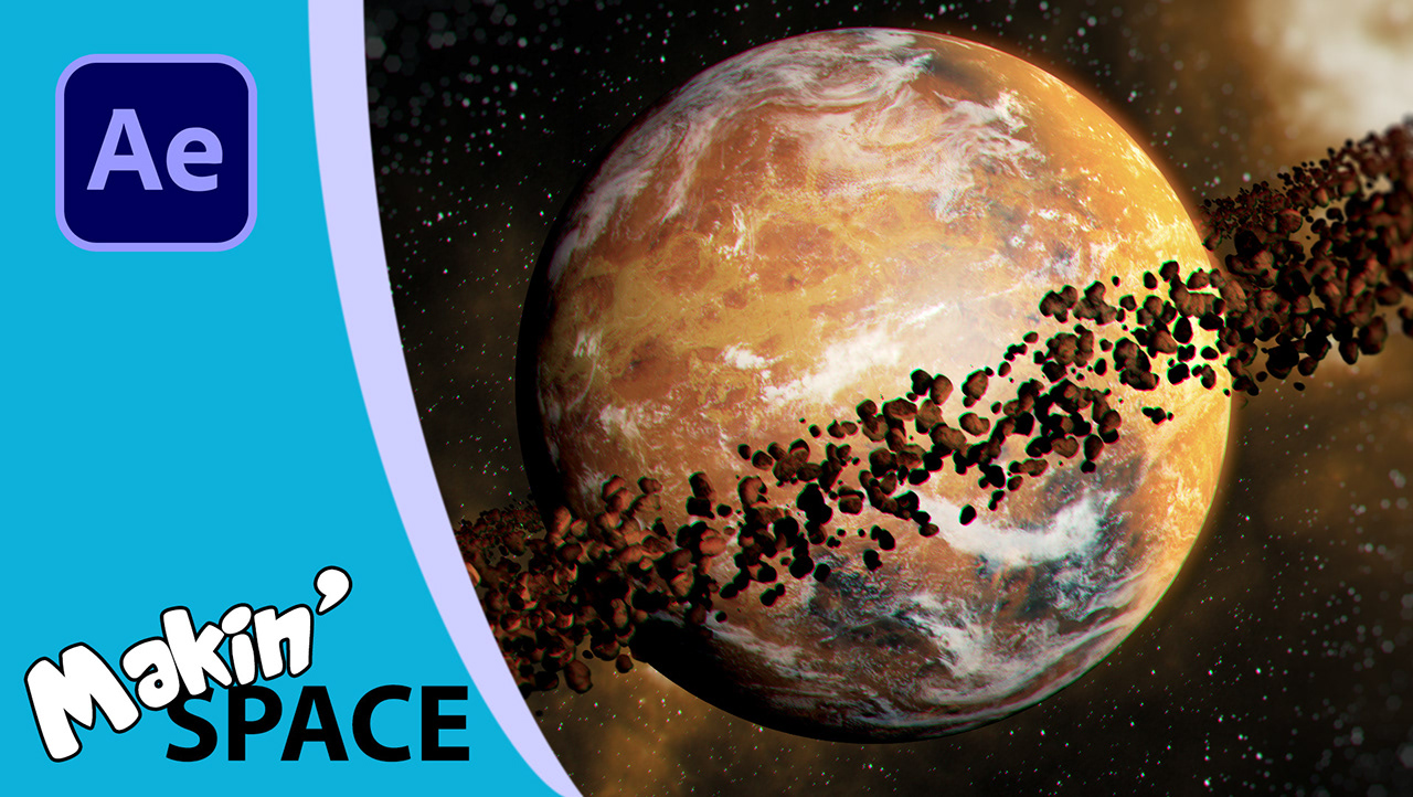 Adobe After Effects Tutorials by ShveringCactus - Create planet Saturn ...