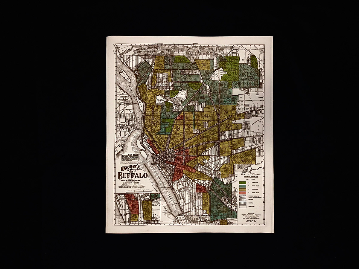 aidelen montoya - Wagner's Complete Map of Buffalo, 1937