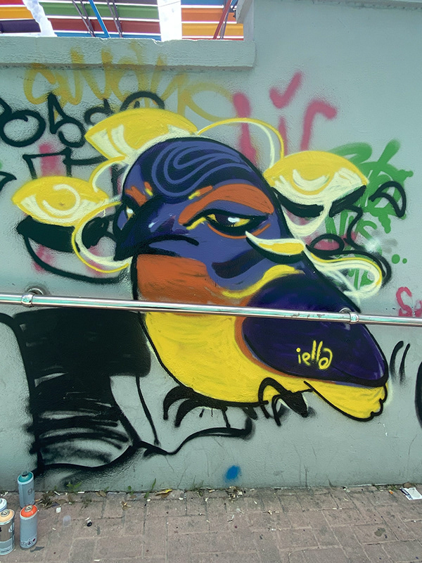 iella / Daniela Attard - Murals / graffiti