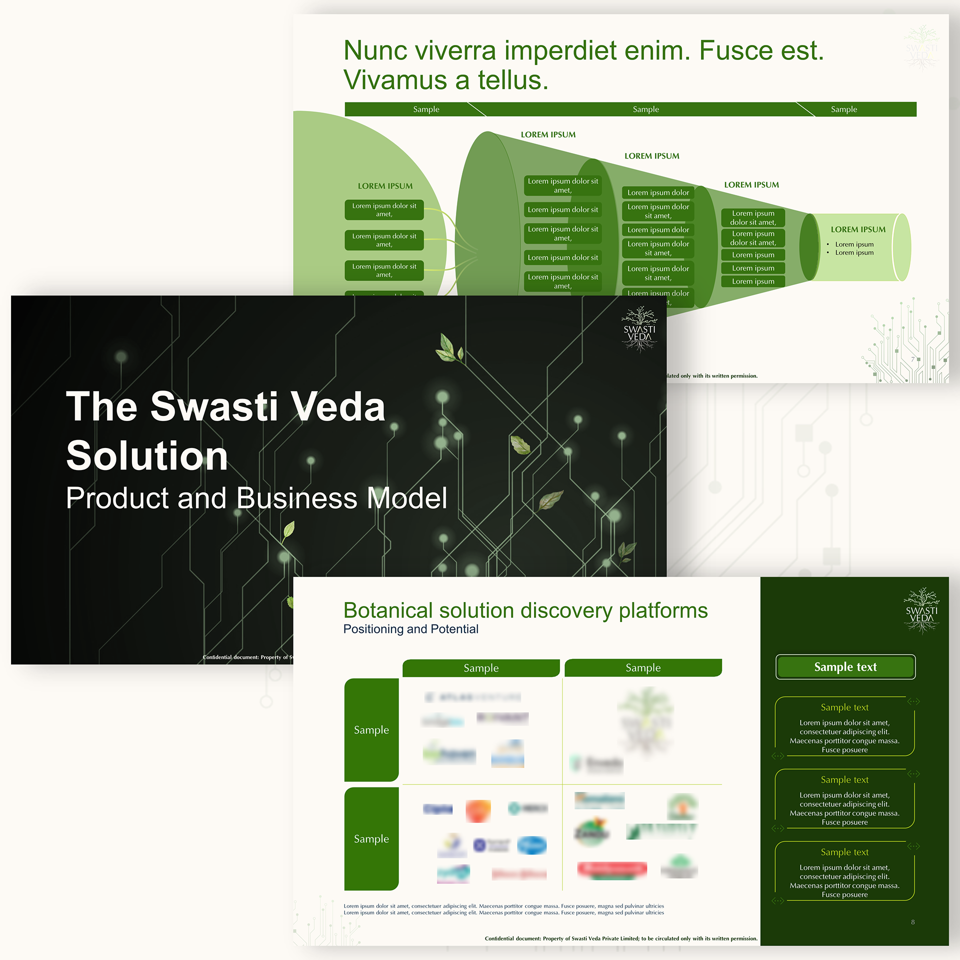 Presentation.STUDIO - Scientific Pitch deck case study