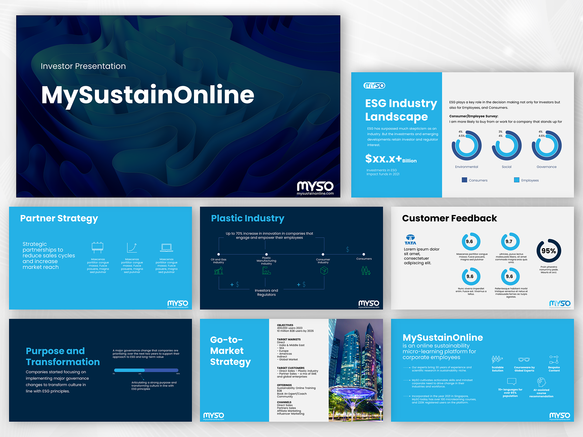 Presentation.STUDIO - Edutech Company Pitch deck