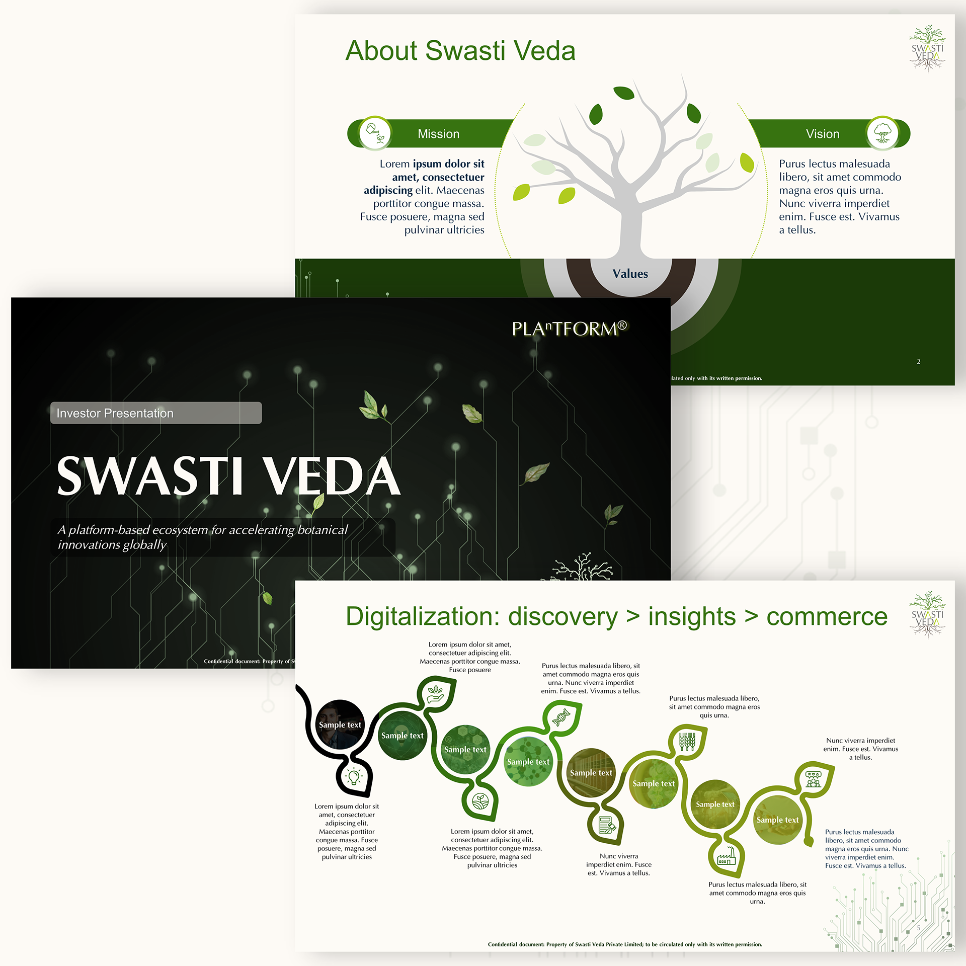 Presentation.STUDIO - Scientific Pitch deck case study